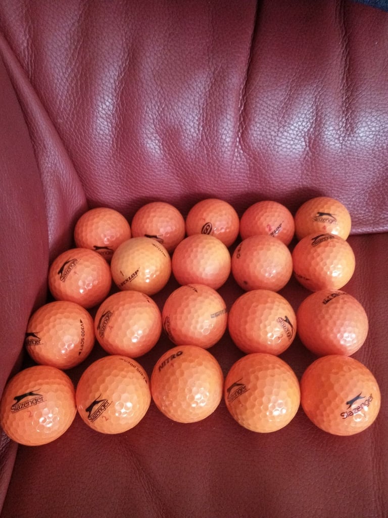 40+ Dunlop Slazenger etc. Orange golf Balls | in Lisburn, County Antrim ...