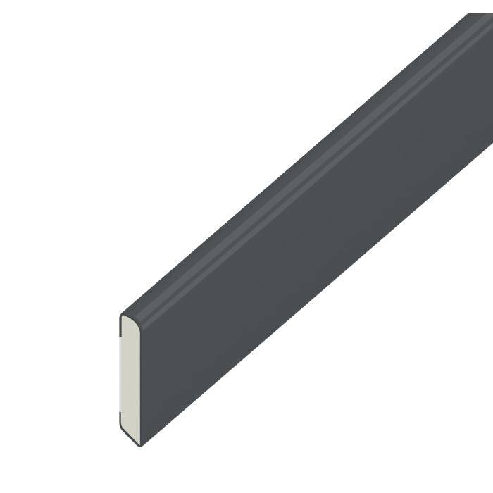 Slate Grey Smooth Cloaking Fillet Finishing Trim - Length 5m x Width ...