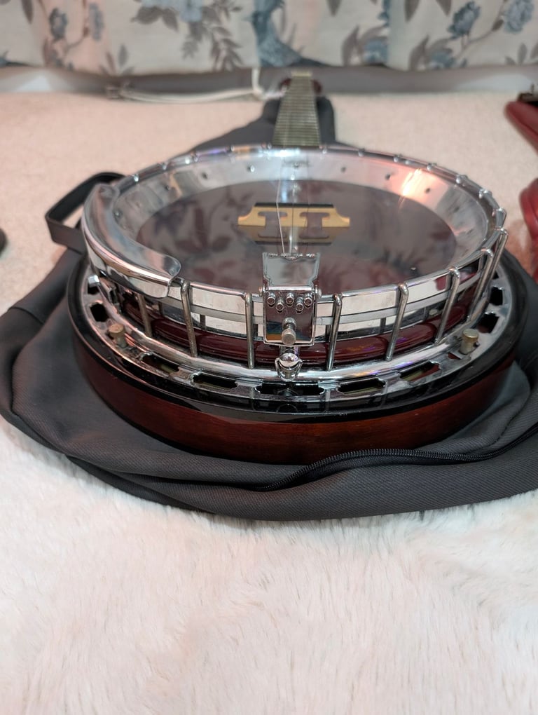 Sigma SB25 4-String Banjo – Great Condition (One String Missing) | in ...