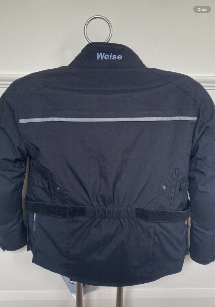 Mens Weise Motorcycle Jacket Outlast Baltimore Black UK Size Small ...