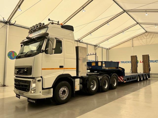 Volvo FH 540 8x4 Tractor Unit with Faymonville 4 Axle Low Loader | in ...
