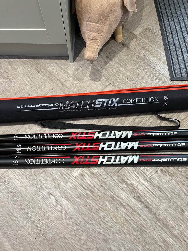 Matchstix competition fishing pole 16M set - good condition | in ...
