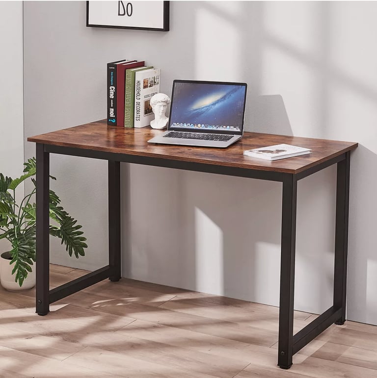 New 120cm Simple Computer Desk Wooden Desktop Table PC Study ...