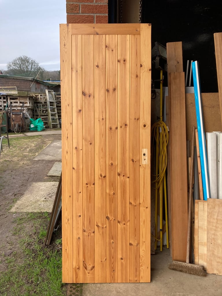 Ledged and braced timber door | in Bridlington, East Yorkshire | Gumtree