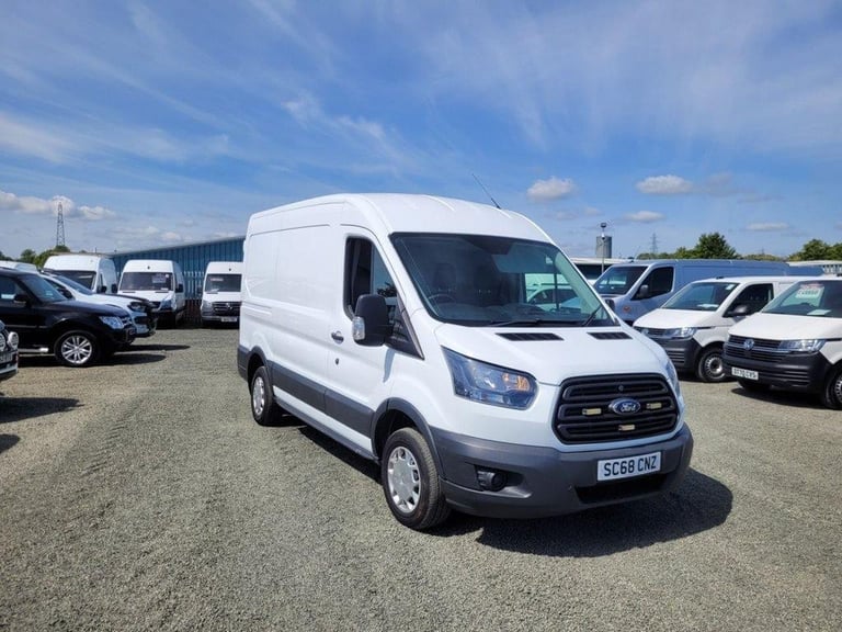 2019 ON 68 PLATE FORD TRANSIT 290 TDCI 130BHP L2H2 MWB DIESEL VAN 89K ...