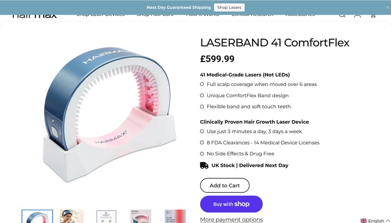 HairMax Laserband 41 | in Lewisham, London | Gumtree