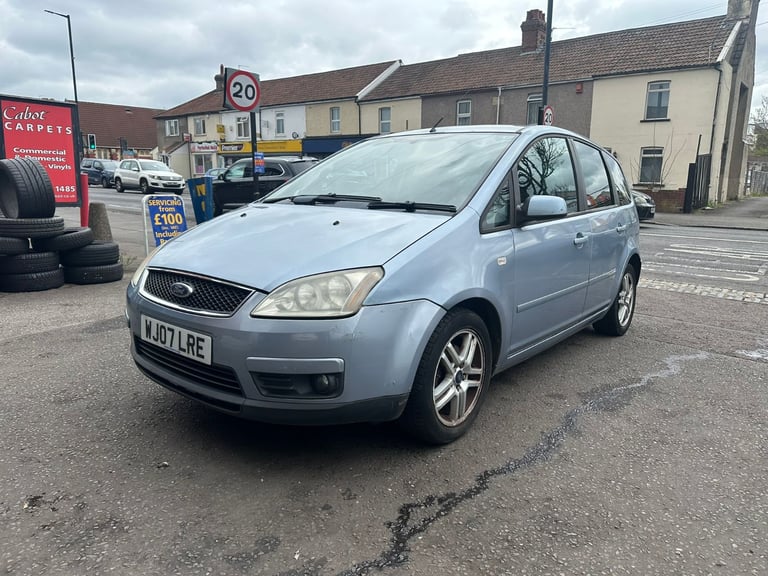 Ford Focus C-Max 1.6 Petrol Manual 5 Door MPV Spacious Vehicle 2007 ...