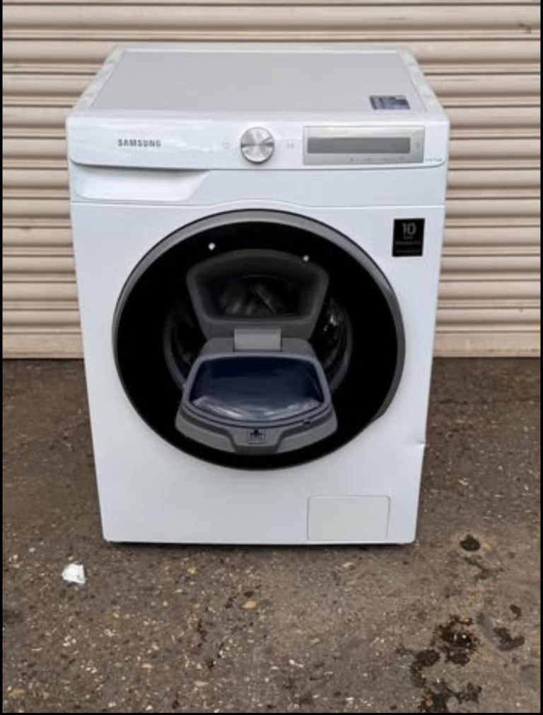 Samsung eco bubble 9kg washing machine 1400rpm auto dose smart 3 months ...