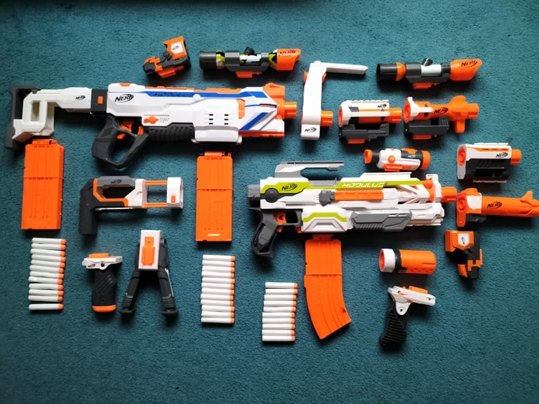 Nerf guns - N-Strike Modulus ECS-10 Blaster and Nerf N-Strike Modulus ...