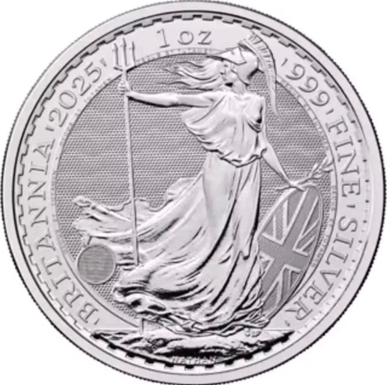 NEW RELEASE 2025 Britannia 1oz Solid Silver Bullion Coins | in Great ...
