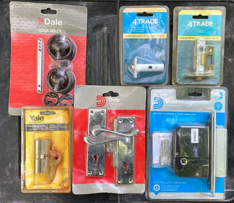 BNIB LOT DALE & YALE CYLINDER SASH LOCK HANDLE KNOB DOOR SHED OFFICE ...
