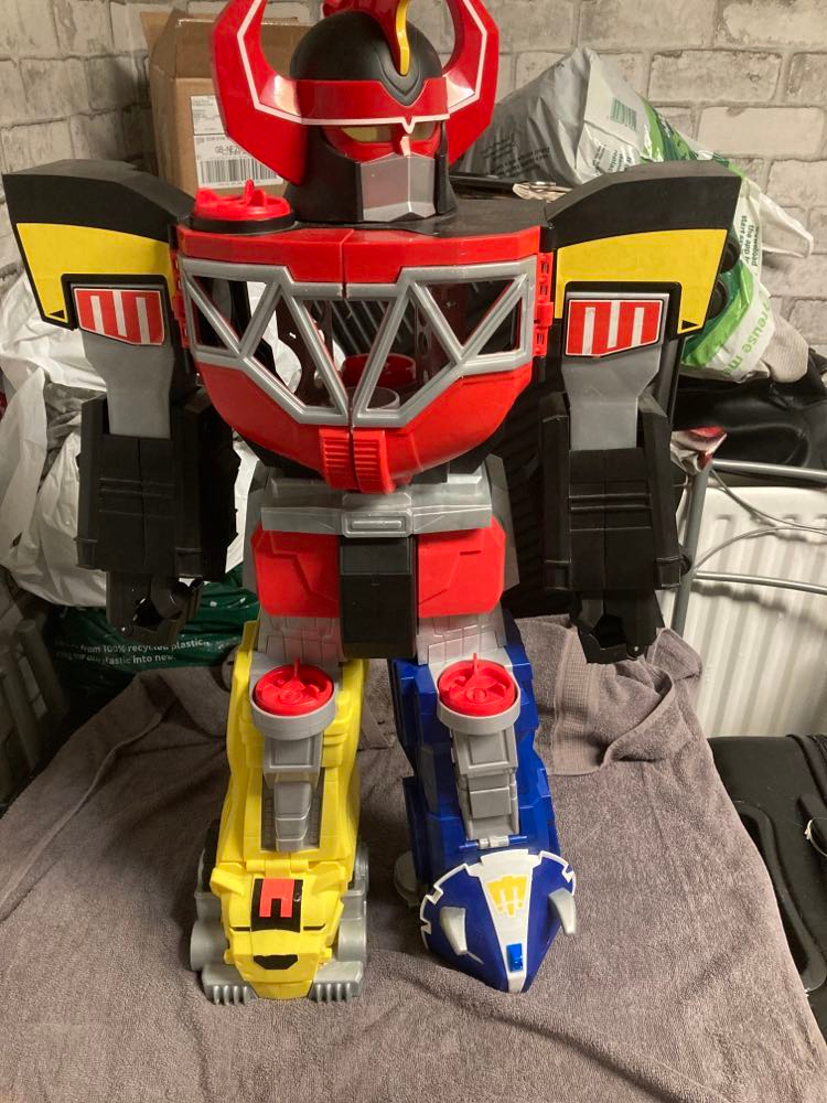Imaginext Power Rangers Morphin Megazord transformer Play set | in ...