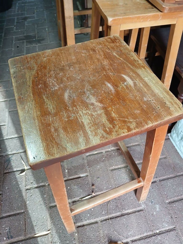 Science lab wooden stools, still sturdy £25 a pair. | in Jarrow, Tyne ...