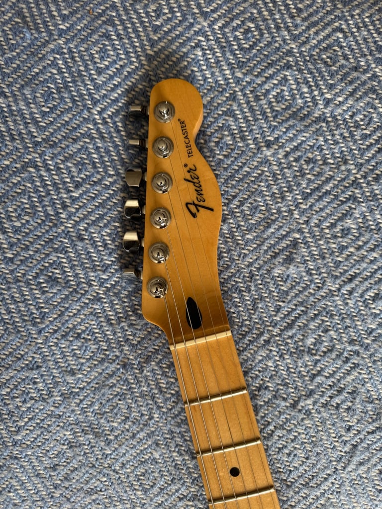 Fender telecaster partscaster. Thinline body, genuine fender neck ...