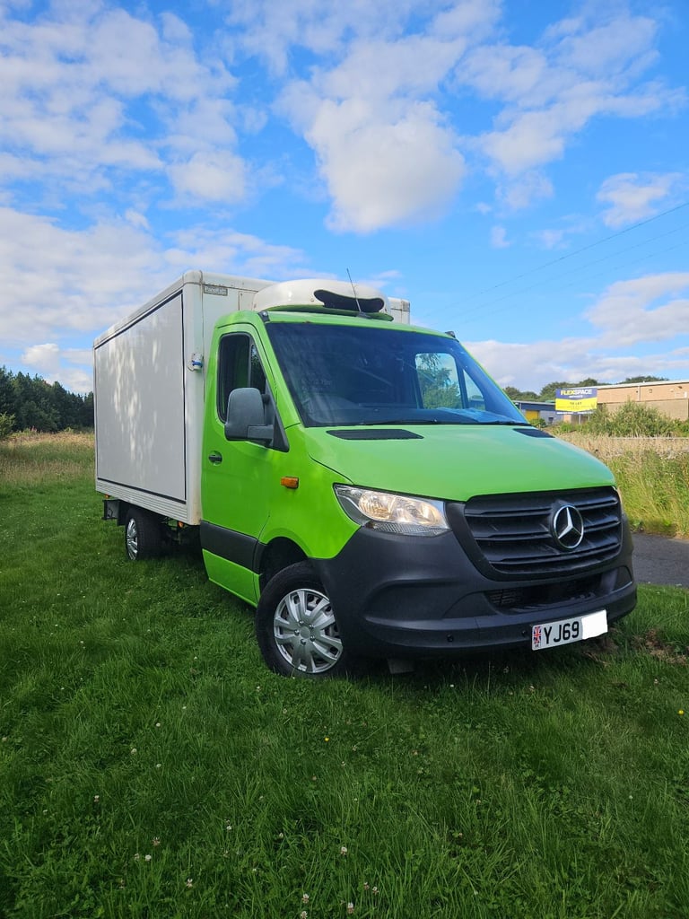 69/reg Mercedes sprinter 314 cdi euro 6 ulez compliant auto fridge van sim transit master ...