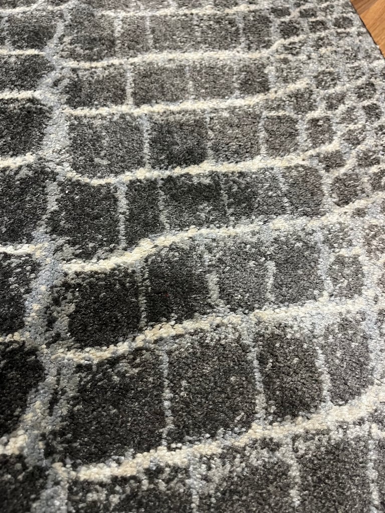 Grey animal print runner rug | in Monifieth, Dundee | Gumtree