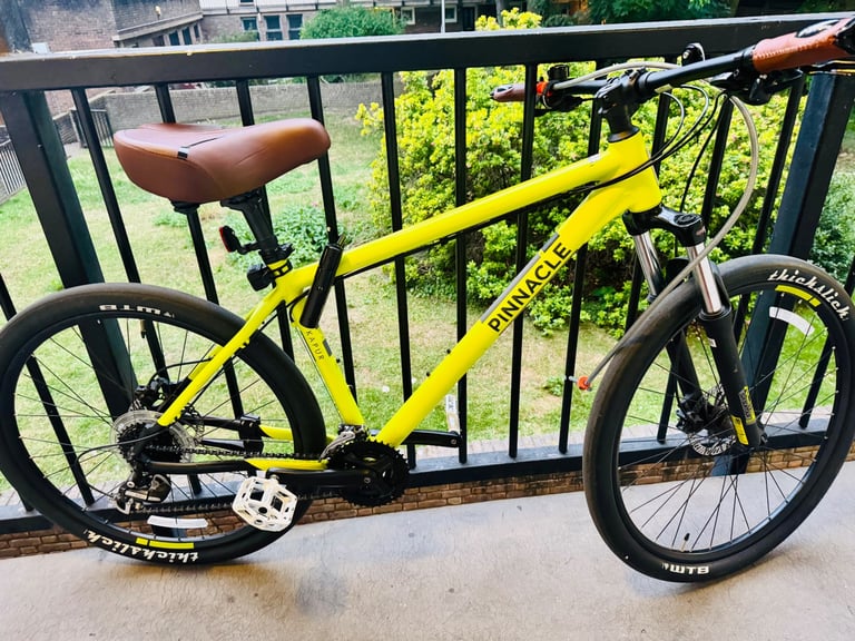 Pinnacle Kapur 1 Mountain Bike – Upgraded Tyres & Wide Saddle – Great ...