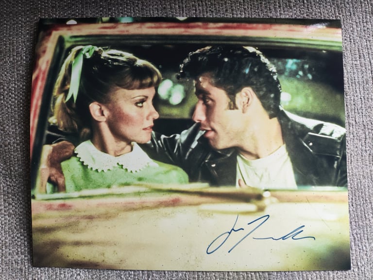 Genuine, Signed, 10x8, Photo by John Travolta (Actor, Grease ) Plus COA ...