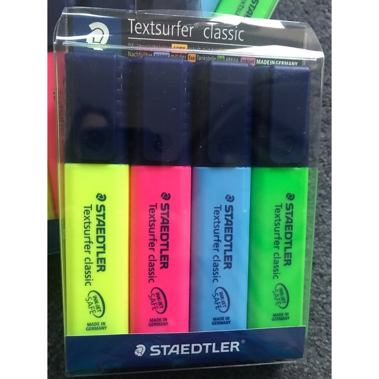 Staedtler 4 colour highligters. X 5 packs. | in Leytonstone, London ...