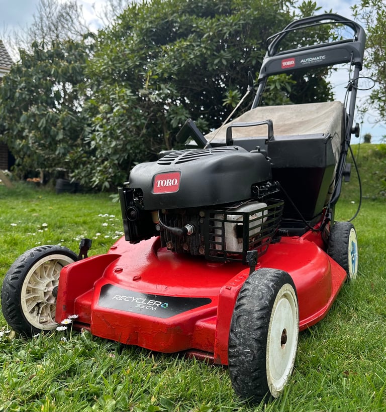 Toro 21”cut AutoDrive lawnmower cast alloy deck 190cc Briggs Selfdrive ...