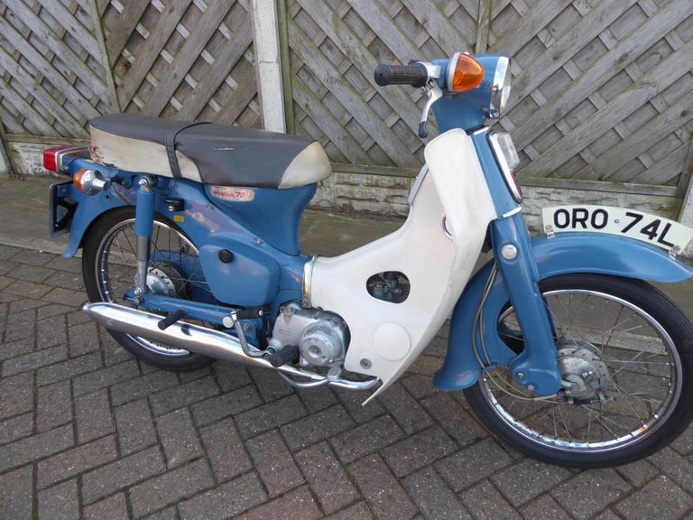 HONDA C70 L REG 1973 VERY ORIGINAL STANDARD EXHUAST OWNERS MANUAL SERVICE BOOK | in Malton ...