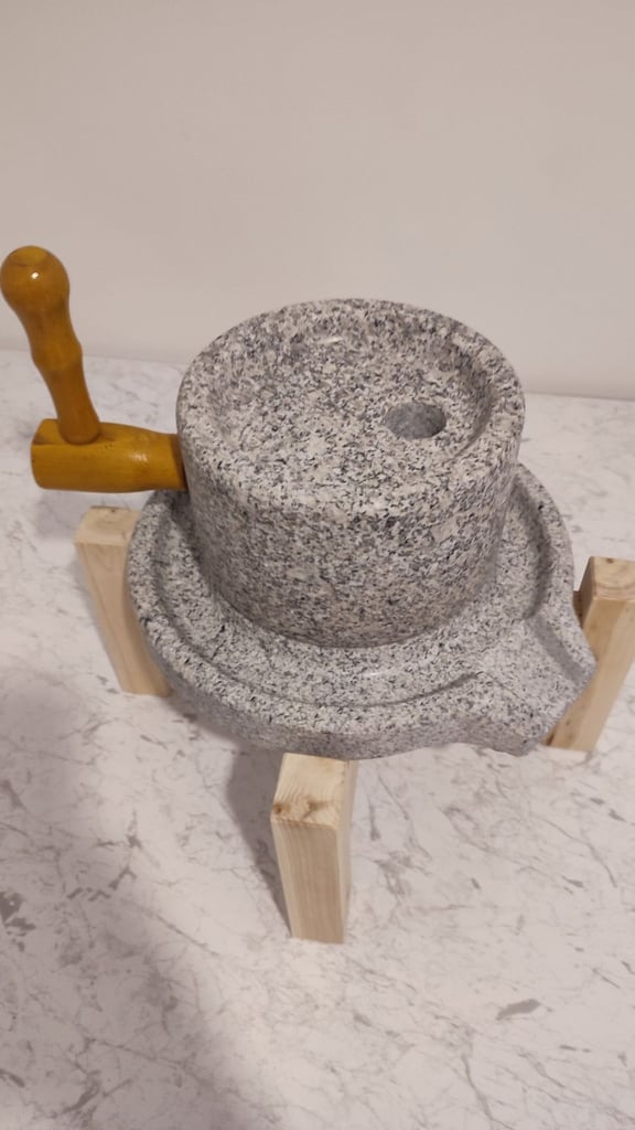 Stone Grain Mill, Hand Stone Grinder, Natural Granite Paste Mill ...