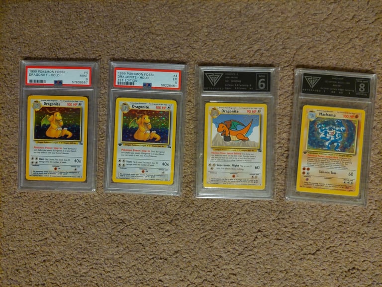 Charizard Psa Slabs Beckett Cgc Ace Base Set Graded Pokemon Cards Card ...