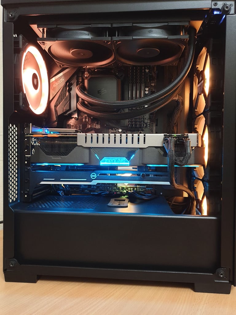 Gaming PC, Ryzen 5 3600, 32GB, 1TB NVMe SSD, GTX 1080 8GB, Aorus Elite ...