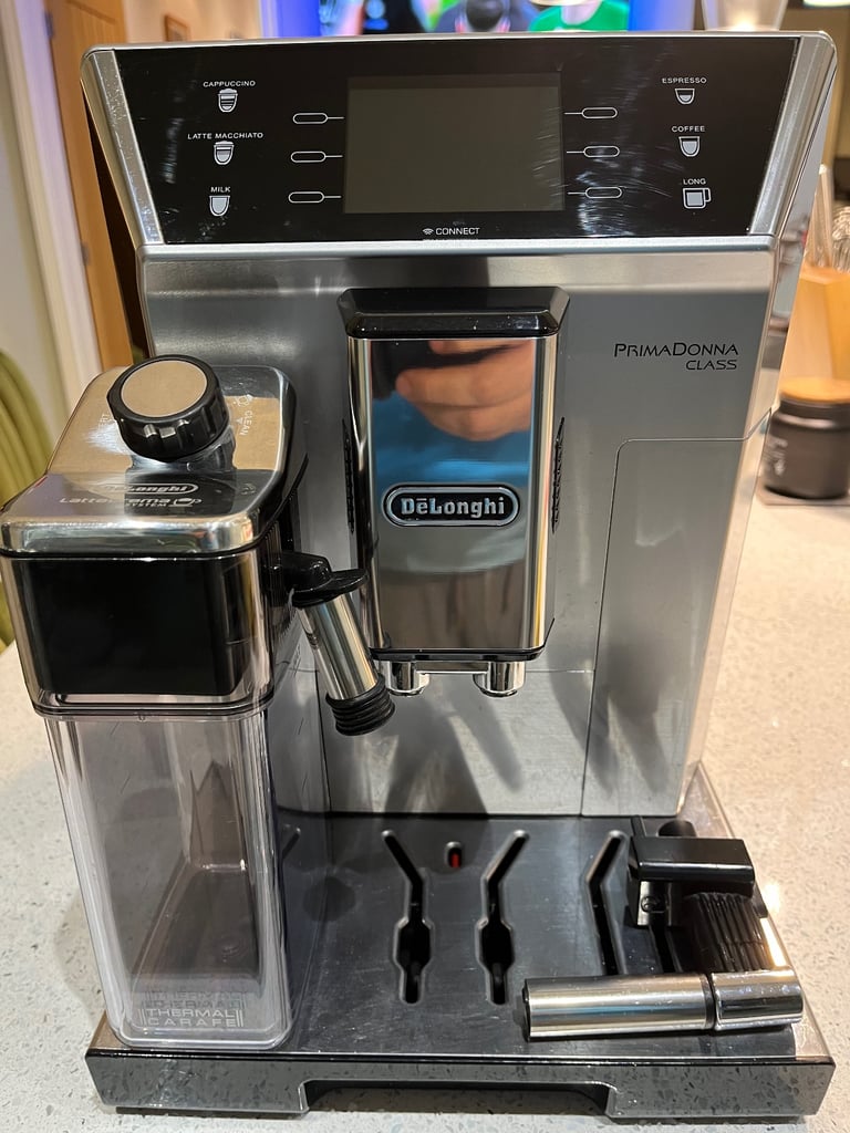 DELONGHI Prima Donna Class ECAM550.75.MS Smart Bean to Cup Coffee ...