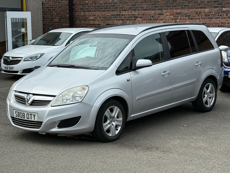 2008 Vauxhall Zafira 1.6L Exclusive MPV 5dr Petrol Manual Euro 4 (105 bhp) MPV Petrol Manual ...