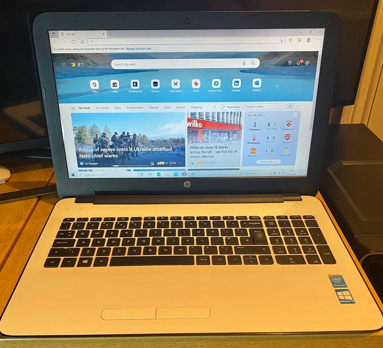 Laptop FAST Slim 8GB HP HD Massive 1TB(1000GB)Window10,office,Ready ...