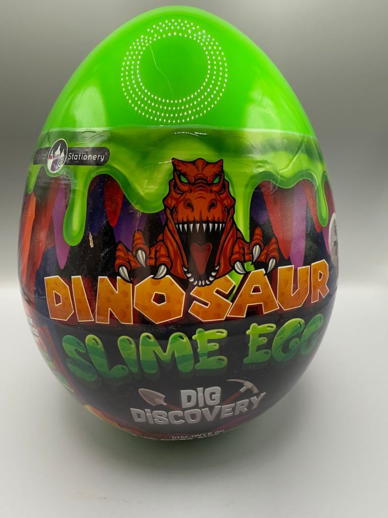 Dinosaur Slime Egg Kit, Dig Discovery For Kids | in Cinderford ...