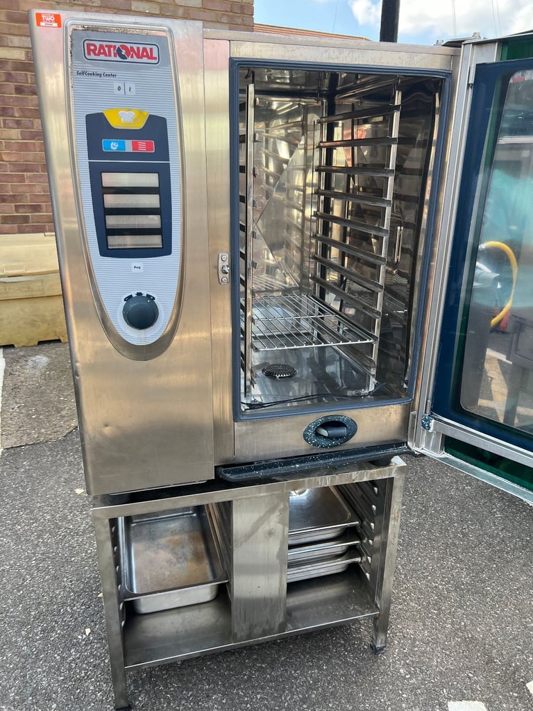 SERVICED TESTED 3 MONTHS WARRANTY RATIONAL SCC COMBI STEAM OVEN ...