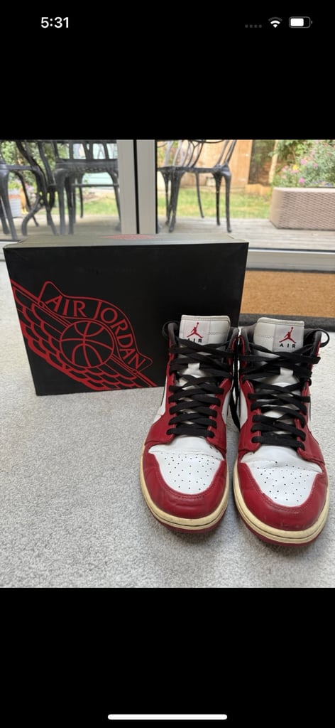OG 2013 Air Jordan 1 Retro High Chicago Uk 10 | in Bursledon, Hampshire ...