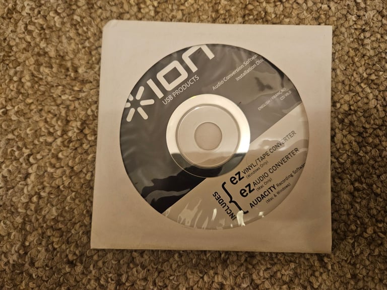 ION TTUSB05 USB Record Player / Vinyl to MP3 Converter | in Norwich ...