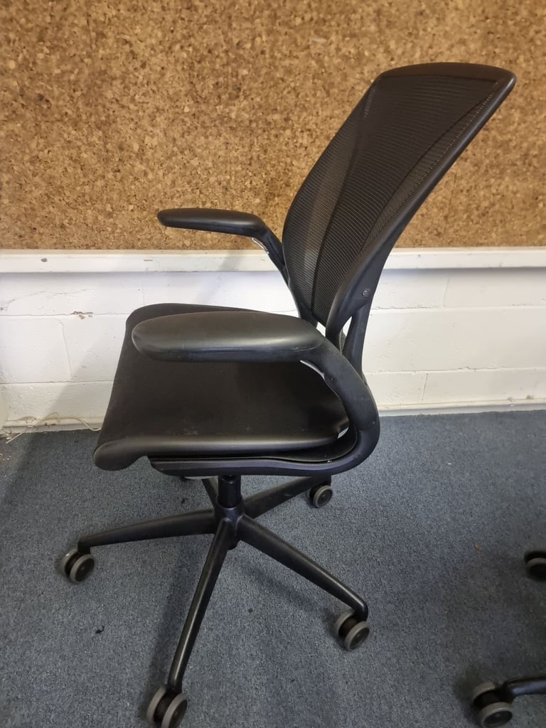 Brilliant Ergonomic Humanscale Diffrient World Mesh Back Office Swivel ...