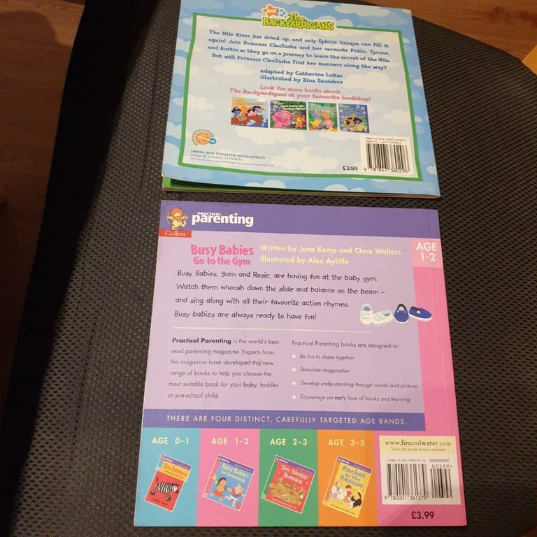 The Backyardigans 'Say Please!' and busy babies go to the gym books ...