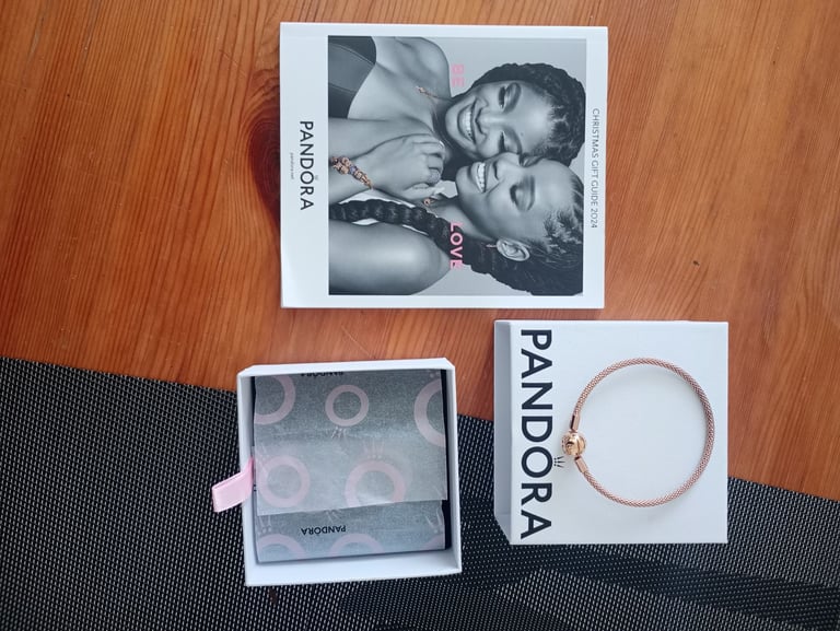 £80 pandora bracelet rose gold plated 14 ct | in Bognor Regis, West ...