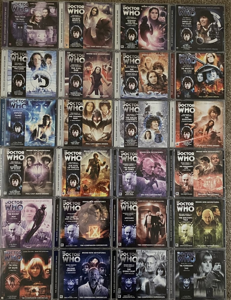 Doctor Who, Audio CD's by Big Finish. Original stories from the 60's-80 ...