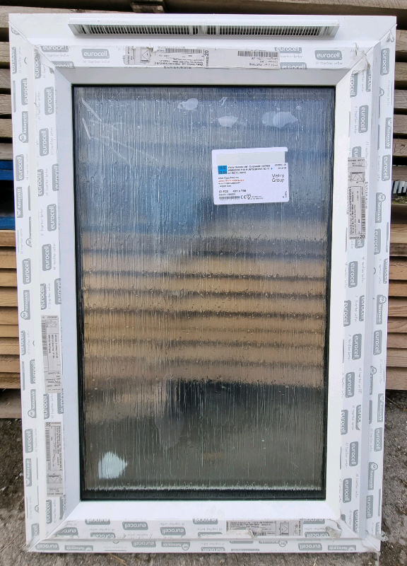 New UPVC Double Glazed White Window 675mm W x 985mm H Garage Shed | in ...