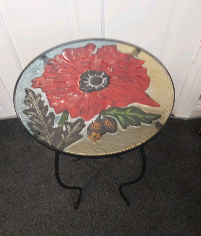 Indoor/Outdoor Poppy Table | in Goldthorpe, South Yorkshire | Gumtree