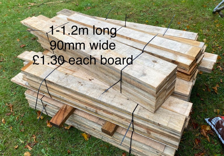 10 x 1-1.2m rustic reclaimed timber wood boards | in York, North ...