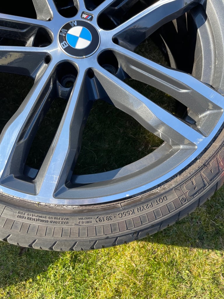 4 x BMW 704M 19” ALLOY WHEELS WITH RUN FLAT TYRES | in Blairgowrie ...