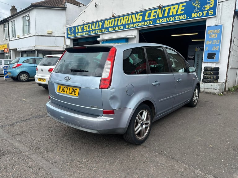 Ford Focus C-Max 1.6 Petrol Manual 5 Door MPV Spacious Vehicle 2007 ...