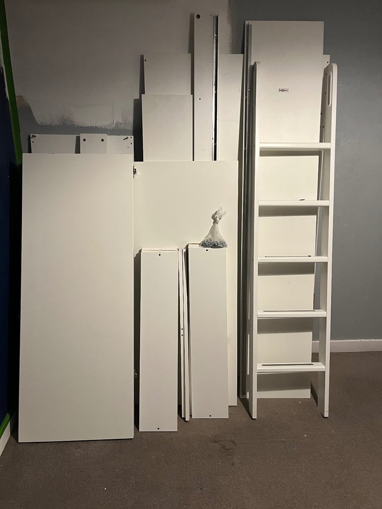 IKEA Loft Bed with Wardrobe and shelving - No desks | in Burnside ...