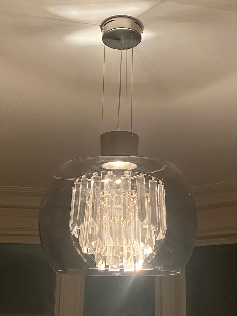 Classy chandelier style ceiling light | in Southside, Glasgow | Gumtree