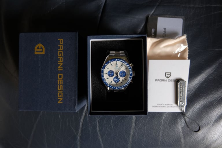 Pagani Design PD1701 (brand new) Omega Speedmaster homage | in ...