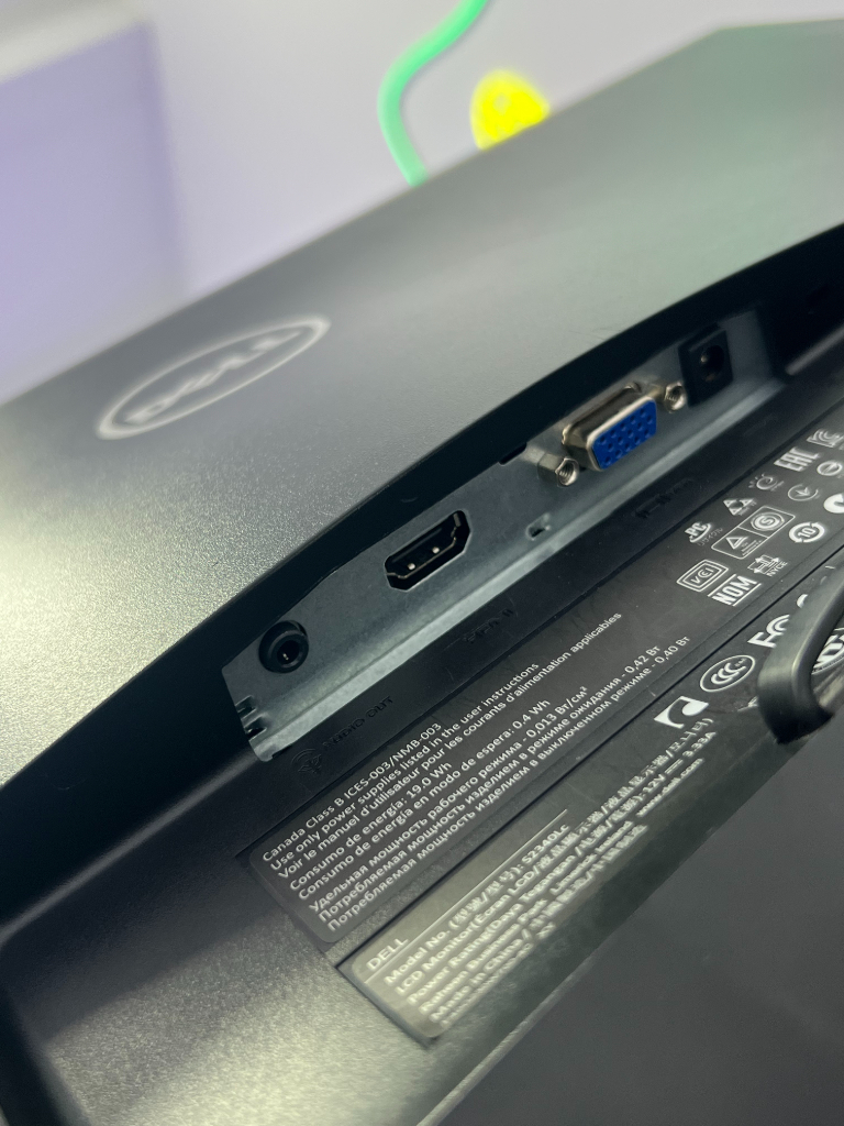 Dell 24" External Display Computer Monitor Screen PC / MAC HDMI VGA ...