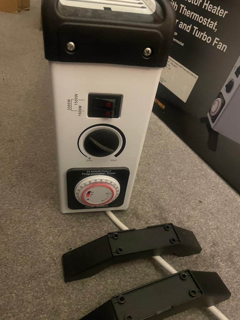 Challenge 3KW Convector Heater with timer and thermostat | in Wanstead ...