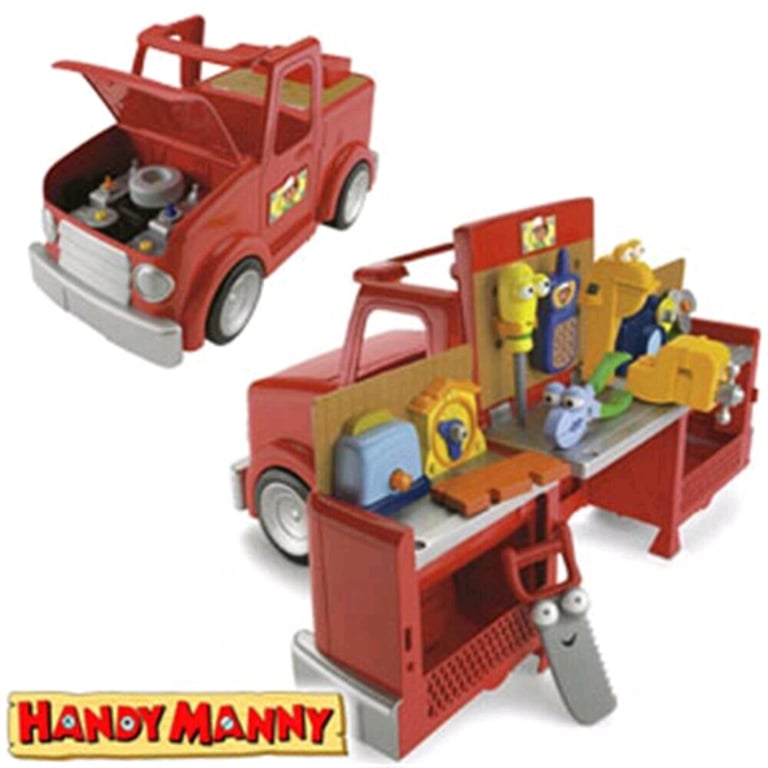 Disney Big Talking 2 in 1 Transforming Red Truck 'Handy Manny' | in ...